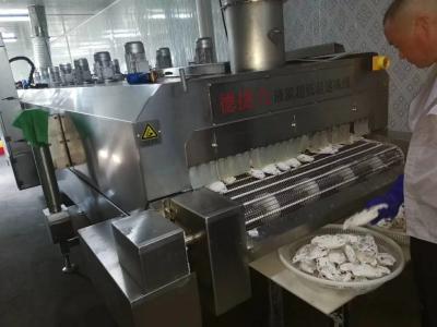 China Minus 120c Liquid Nitrogen Tunnel Freezer Commercial Blast Chiller 2000kg/H 2500kg/H for sale