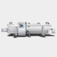 China 1200KG/H Liquid Nitrogen Tunnel Freezer for sale