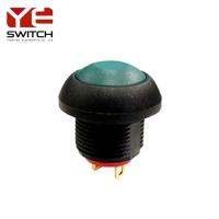 China Home Appliance Waterproof Push Button Switch 400mA 32VAC Latching On Off Switch for sale