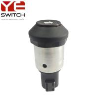 China 30mm Hydraulic PTO Switch Push Button Switch  With Connector for sale