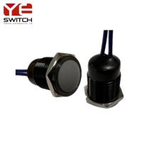 China 16mm IP68 Waterproof Push Button Metal Waterproof Push Button for sale