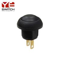 China 2 Position Waterproof Push Button Switch 48VAC Motorcycle  Nc Momentary Switch for sale