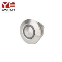 China 12mm  250VAC Normally Closed Switch Single Pole On Off Automotive Switch for sale