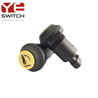 China 24V 400MA Hydraulic Control Electric Pto Clutch Switch Tractor Seat Safety Switch Black for sale