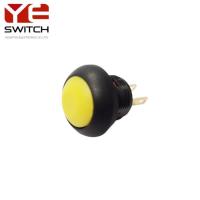 China Automotive Push Waterproof Push Button Switch 1mm - 4mm Normal Open for sale