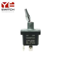 China Heavy-Duty Metal Toggle Switch Falt Metal Handle PC Teminal For Marine Equipment for sale