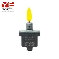 China (ON)-ON-(ON) DP3T Metal Toggle Switch With Handle Sets Screw Terminal for sale