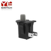 China Single Pole Terminals Black Push Button Switch Lawn Tractor Seat Switch for sale