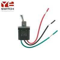 China UL94V-0 Rubber Terminal Industrial Toggle Switch On On Toggle Switch Nylon Housing for sale