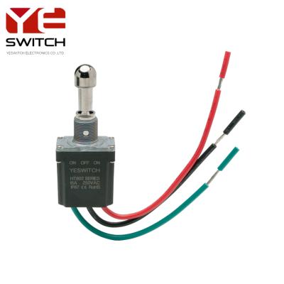 China Heavy Machinery Equipment Industrial Toggle Switch Copper Alloy Metal Rocker Switch for sale
