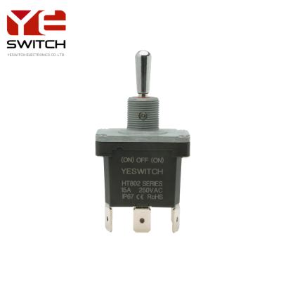China Industrial Metal Toggle Switch Salt Spray Test For 96 Hours With PC Terminal for sale