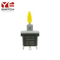 China Industrial Metal Toggle Switch (on)-on-(on) Momentary With Solder Terminal for sale