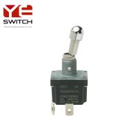 China Locking Lever Industrial Toggle Switch 15A 125/250VAC With Outer Screw Terminal for sale