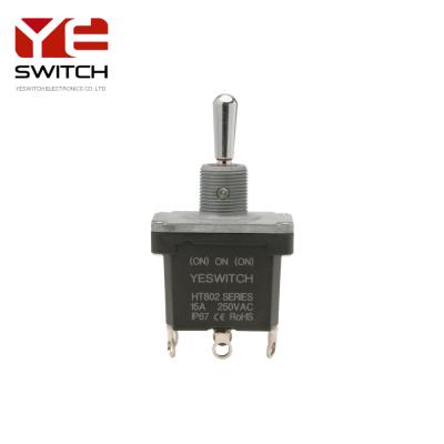 China Momentary Metal Toggle Switch With Solder Terminal For Heavy Duty Machine for sale