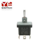 China Double Pole Metal Toggle Switch With Metal Handle For Mechanical Industry for sale