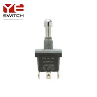 China 15A High Metal Toggle Switch With PC Terminal And Locking Handle for sale