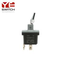 China 15A 28V Heavy-Duty On-Off Toggle Switch With 4 Pins Outer Screw Terminals for sale