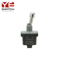 China IP68 Waterproof 15A 28V Off On Double Pole Metal Toggle Switch With Screw Terminal for sale