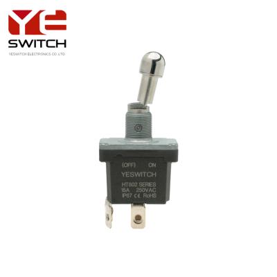 China Metal Toggle Switch Anti-misoperation Switch With Locking Handle For High-altitude Work Platform for sale