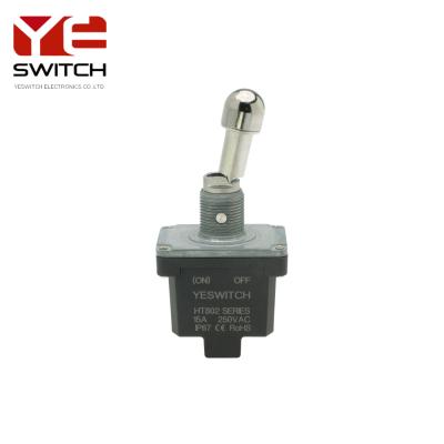 China Heavy Duty Metal Toggle Switch On-off Function With Screw Terminal for sale