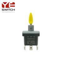 China Industrial Metal Toggle Switch ON-OFF-ON Three Positions With PC Terminal Compatible with JLG 1001161709 for sale