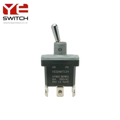China Industrial Metal Toggle Switch With Metal Handle And Pc Terminal Industrial Construction Vehicles for sale