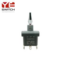 China High Current Industrial Metal Toggle Switch With Solder Terminal for sale