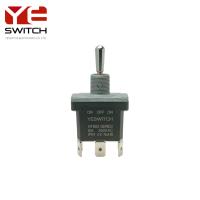 China IP68 Rating Industrial Metal Toggle Switch With Metal Handle And PC Terminal for sale