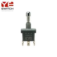 China Industrial Metal Toggle Switch With Waterproof And Dust Proof Design For Heavy Equipment for sale