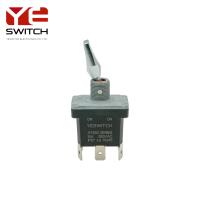 China Metal Toggle Switch Double Pole With Flat Metal Handle For For High Aerial Work Platform for sale