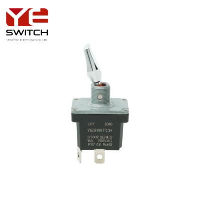 China 15A 250VAC Industrial Metal Toggle Switch With UL And CE Certificate for sale