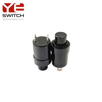 China 5A Black Anodized Aluminum Alloy Seal Level Push Button Switch for sale