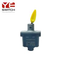 China Industrial Metal Toggle Switch IP68 Rating Waterproof Double Pole (ON)-OFF for sale