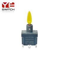 China Single Pole (on)-off-(on) Industrial Toggle Switch With Solder Terminal for sale