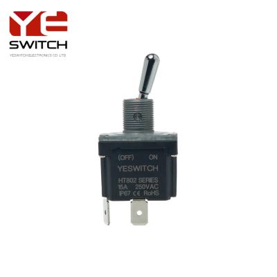 China IP68 Rating Waterproof And Dust Proof Industrial Toggle Switch For High-altitude Work Platform for sale