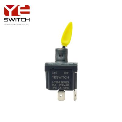 China Momentary (ON)-OFF Industrial Toggle Switch With PC Terminal For Industrial Application for sale