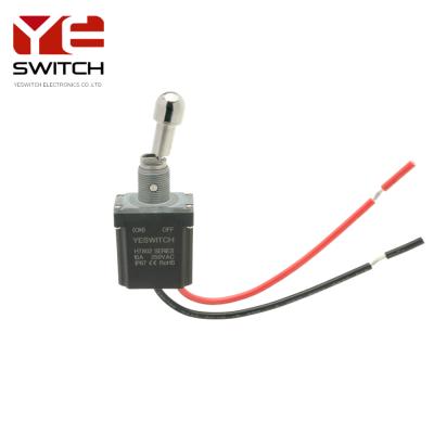 China MOMENTARY (ON)-OFF METAL TOGGLE SWITCH LOCKING HANDLE RUBBER TERMINAL(INDUSTRIAL, AUTOMOTIVE, OR ELECTRICAL APPLICATIONS) for sale