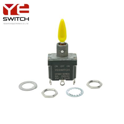 China Industrial Metal Toggle Switch Copper Alloy With Solder Terminal For Heavy Machine for sale