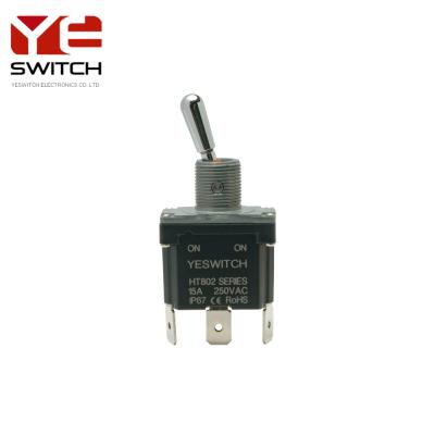 China Heavy duty 15A 28V toggle switch with CE certification for High-altitude work platform for sale