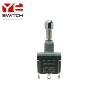 China 15A 125/250VAC ON-OFF-ON IP68 Industrial Toggle Switch for Heavy Duty Machines for sale