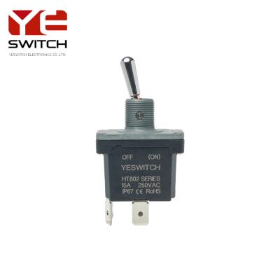 China Industrial Metal Toggle Switch With Copper Alloy Terminal  For Mining Trucks for sale