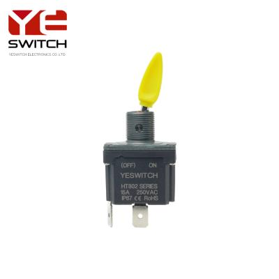 China CE Certified IP67 Waterproof 15A High Current Industrial Toggle Switch for Heavy Duty Applications for sale