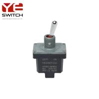 China Reliable Waterproof And Dustproof Industrial Metal Toggle Switch (Off)-On For Heavy Equipment Scissor Lift for sale