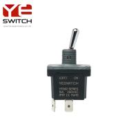 China Momentary (OFF)-ON Industrial Toggle Switch With Metal Handle With PC Terminal for sale