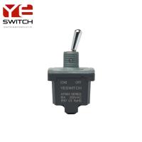 China DPDT Double Pole Industrial Metal Toggle Switch With Screw Terminal For Heavy Equipment for sale