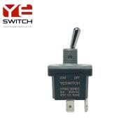 China Industrial Toggle Switch Double Pole Metal Handle With PC Terminal For Cranes for sale