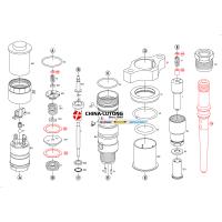 China Diesel Common Rail Fuel Injector 0445120114     0 445 120 114 for Cum-mins ISBe ISDe Engine OE 4940439  Auto Dodge Ram for sale