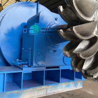 China 600RPM 1200KW Pelton Water Turbine Generator In Hydro Power Plant for sale