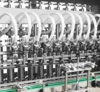 China Vegetable Oil Auto Water Filling Machine Automatic 12 Nozzle 70 BPM for sale
