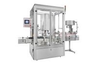 China Perfume Cosmetic Liquid Filling Machine With Conveyor 20-50BPM for sale